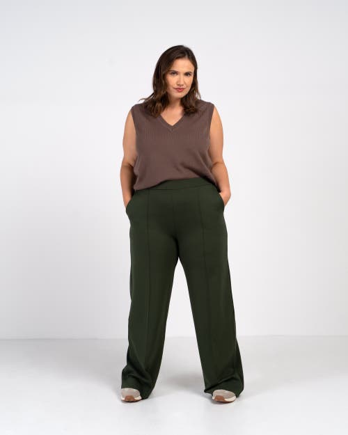 KETTLEWELL Ponte Wide Leg Trousers